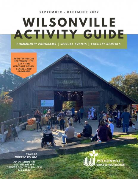 Wilsonville Activity Guide | City of Wilsonville Oregon