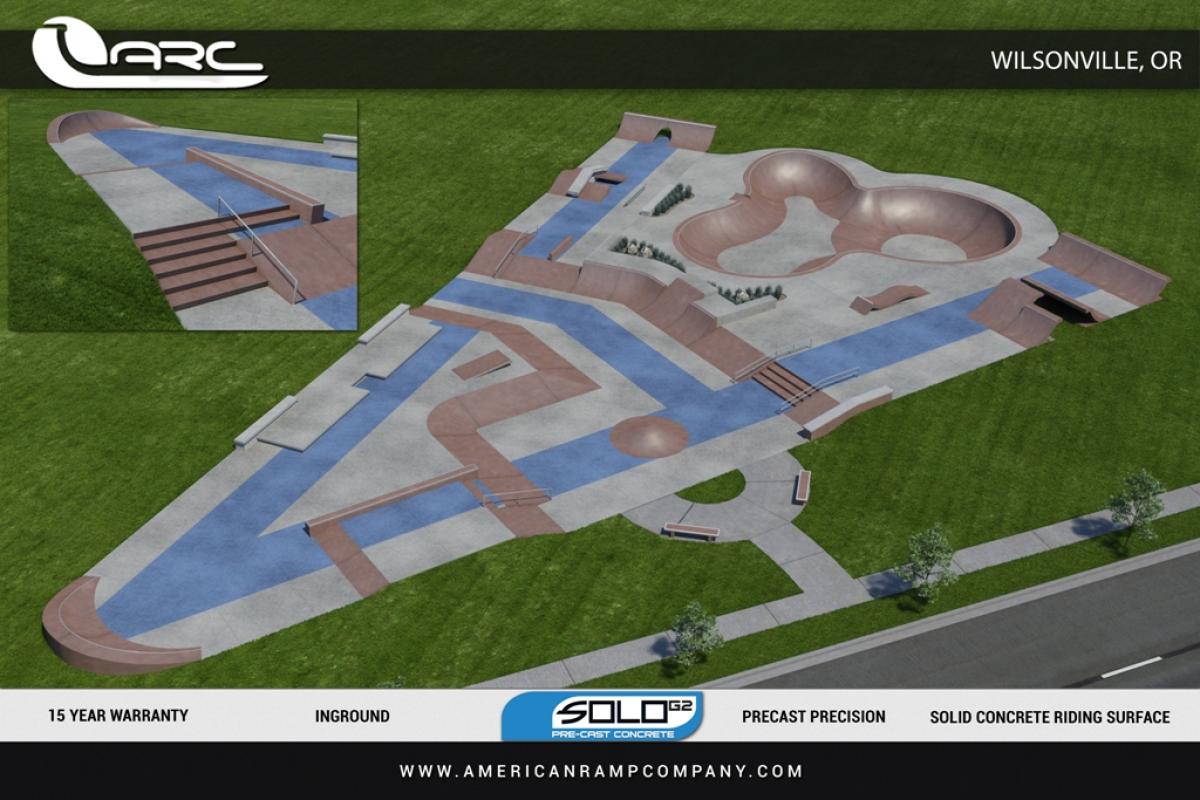Community-Scale Skatepark | Wilsonville Oregon